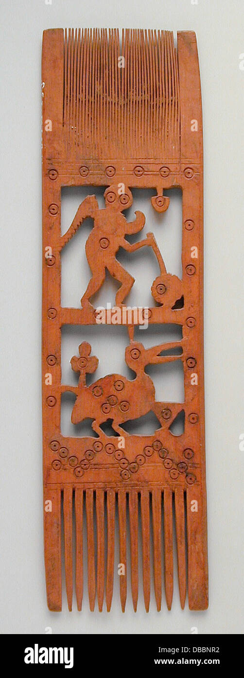 Wooden Comb Depicting a Human Figure M.80.202.255 Stock Photo - Alamy Wooden Comb Depicting a Human Figure M.80.202.255 Stock Photo - Alamy