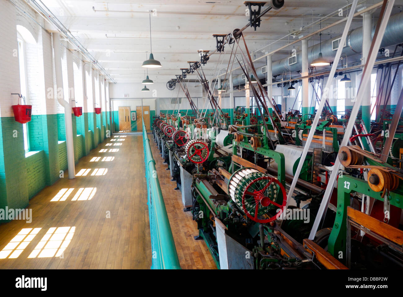 Boott Cotton Mills Museum in Lowell MA Stock Photo - Alamy