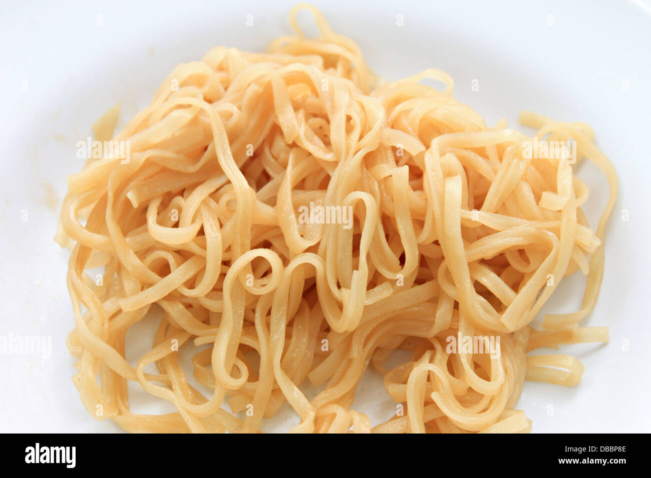 The Chinese noodles with Sauce after Boiled Stock Photo - Alamy