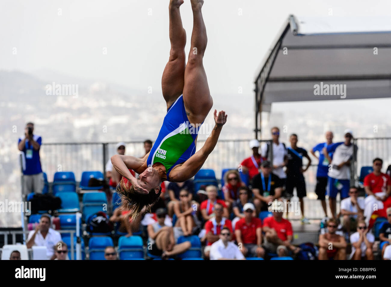 Barcelona, Spain. 27th July 2013: Italia's Maria Marconi competes in ...