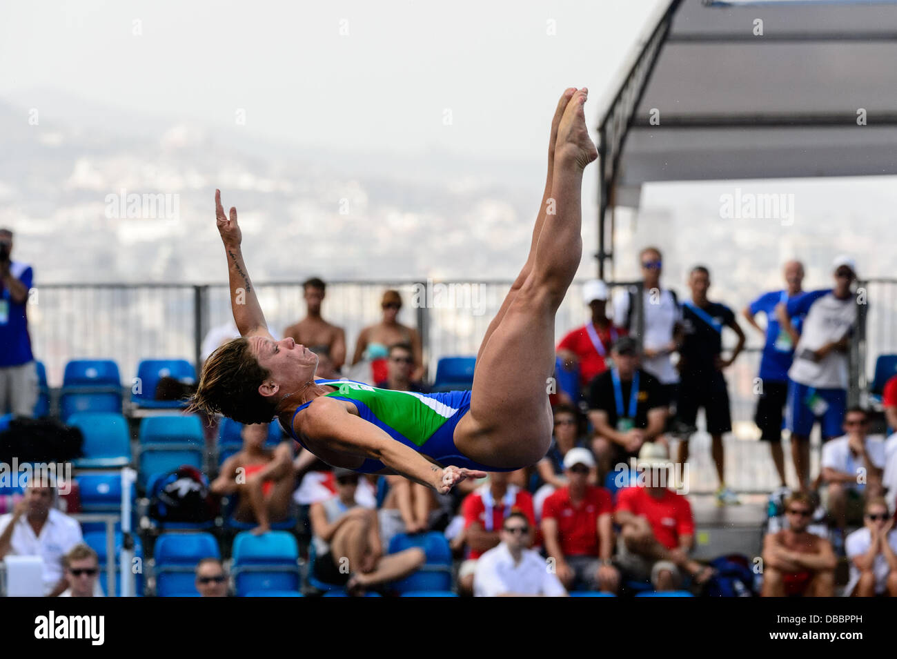 Barcelona, Spain. 27th July 2013: Italia's Maria Marconi competes in ...