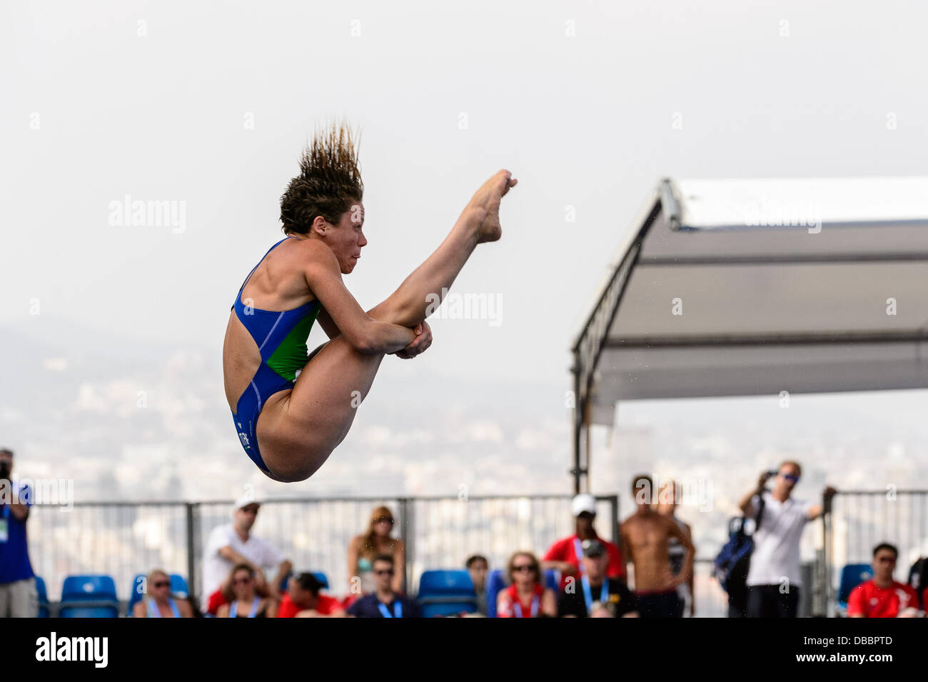 Barcelona, Spain. 27th July 2013: Italia's Maria Marconi competes in ...
