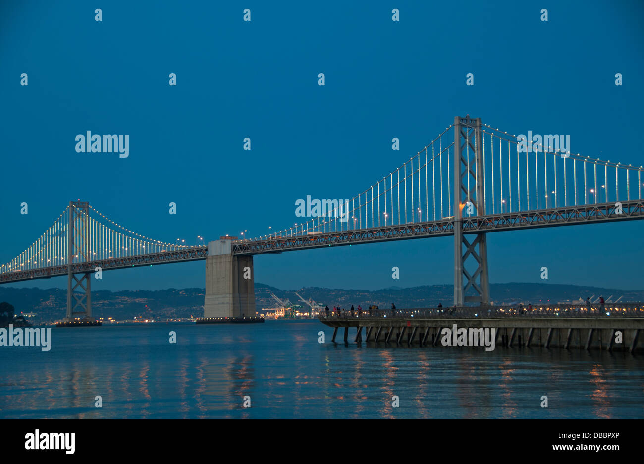 The Western (original) span of the San Francisco-Oakland Bay Bridge ...