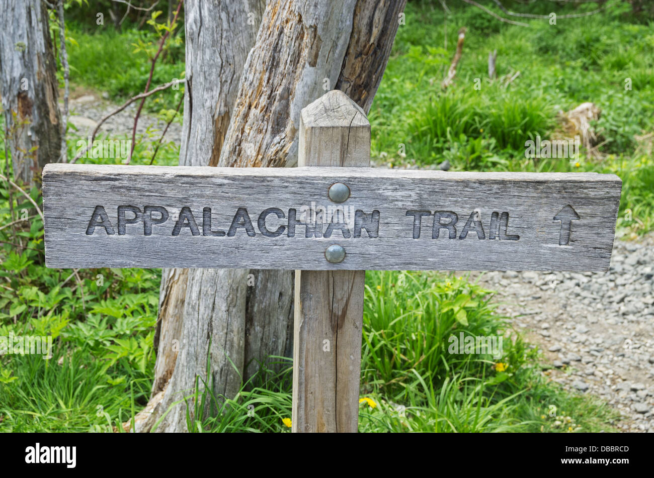 Appalachian trail sign hi-res stock photography and images - Alamy
