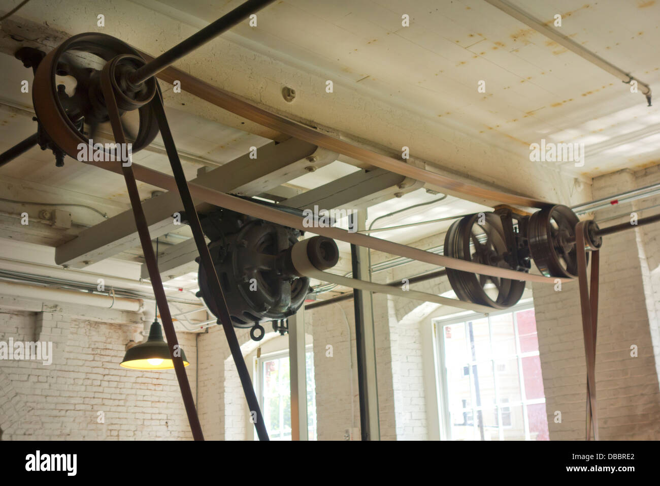 Boott Cotton Mills Museum in Lowell MA Stock Photo - Alamy