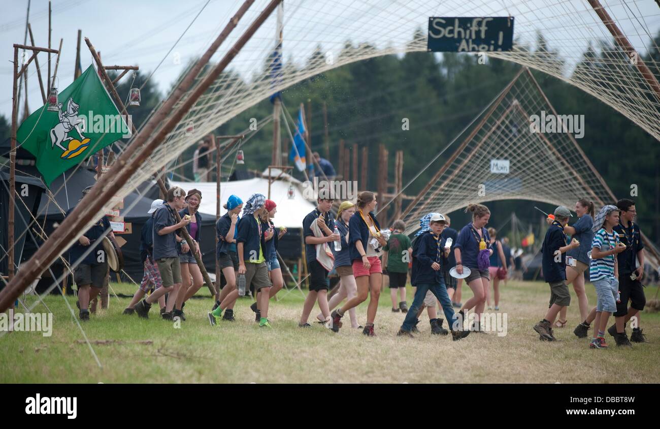 Jamboree camp hi-res stock photography and images - Alamy