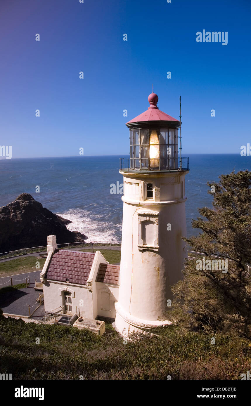Heceta Head Lighthouse, Oregon, USA Stock Photo - Alamy