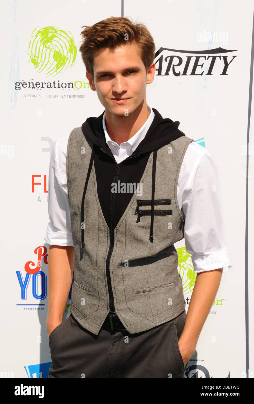 Los Angeles, California, USA. 27th July, 2013. Hunter Gomez attending ...