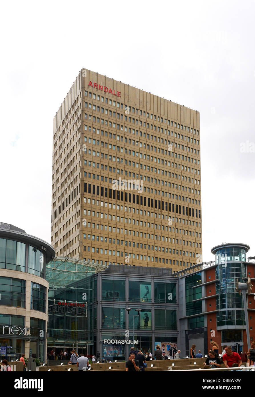 Architecture buildings manchester skyscraper hi-res stock photography ...