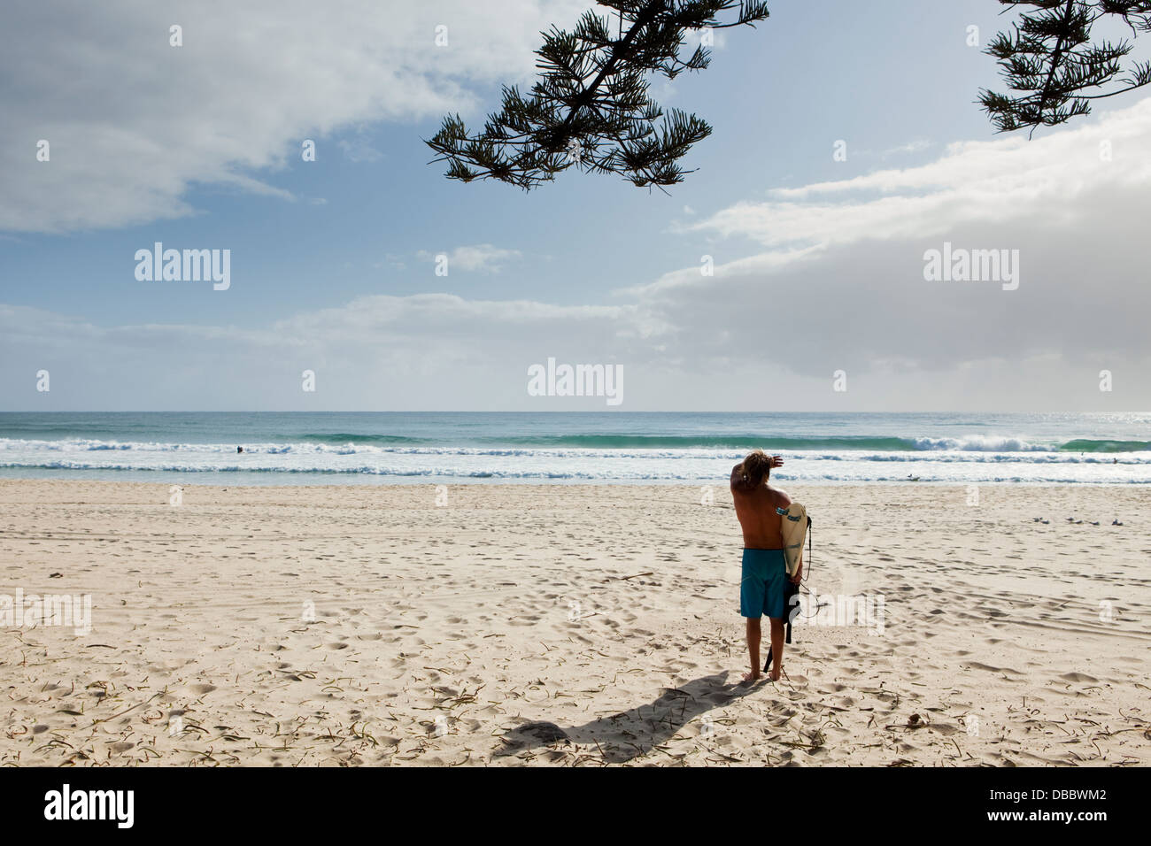 Australian surfer with surfboard hi-res stock photography and images ...