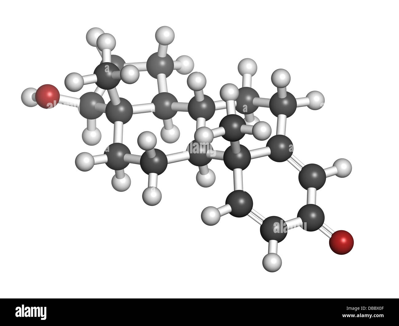 Boldenone anabolic steroid molecule hi-res stock photography and images ...