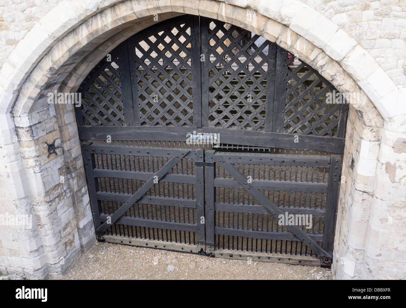 Traitors' Gate Tower of London Stock Photo - Alamy