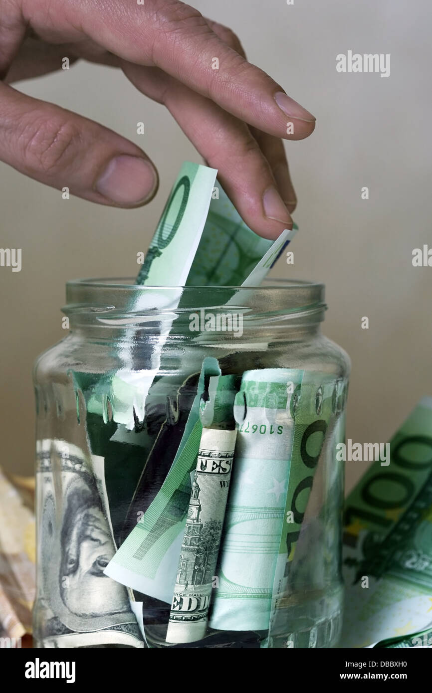 Poor mans hand holding hi-res stock photography and images - Alamy