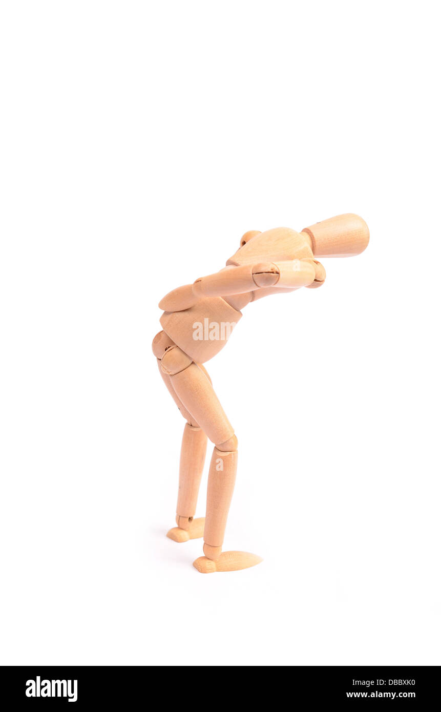 Back pain symbol Cut Out Stock Images & Pictures - Alamy