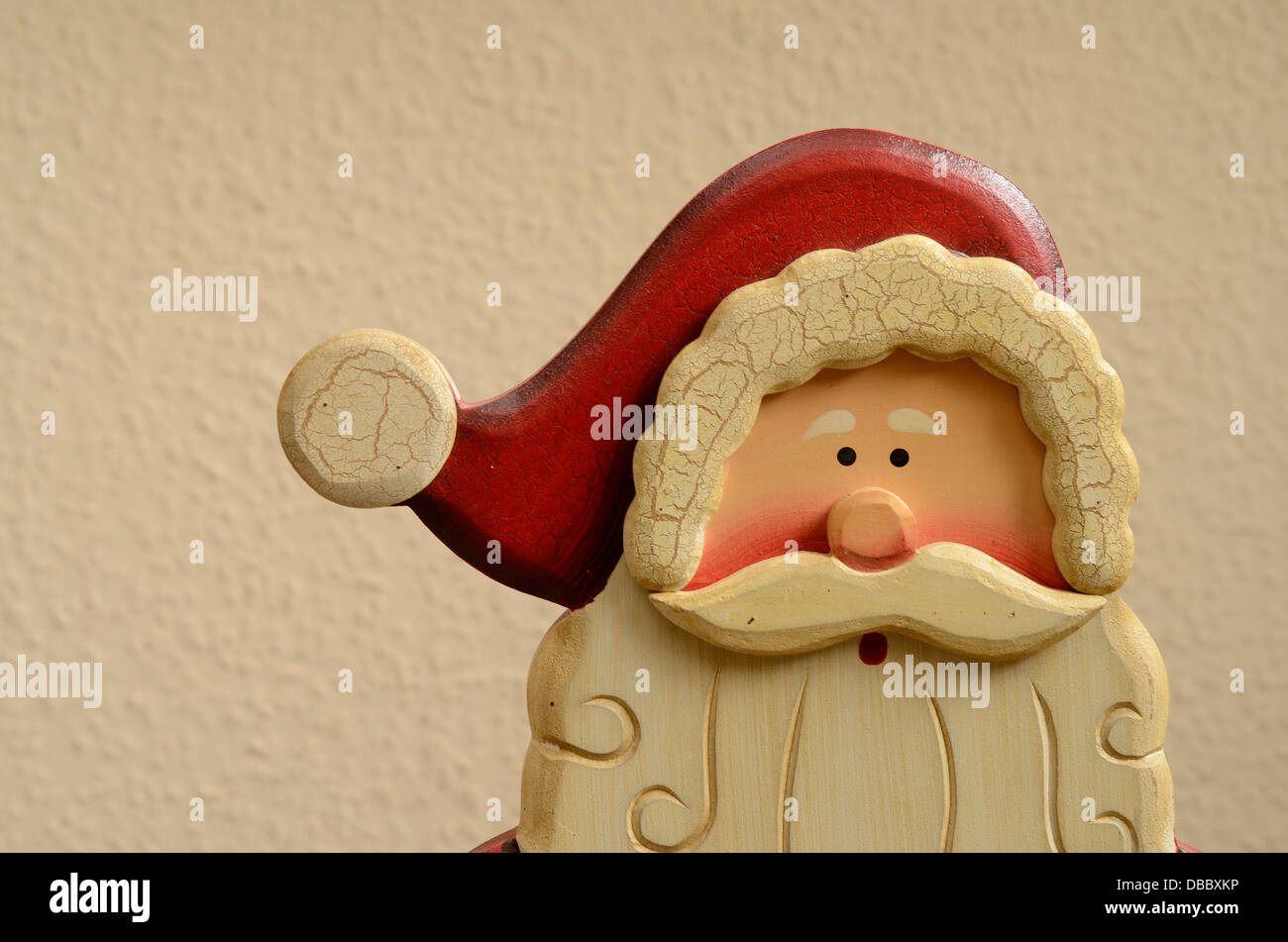 Head of Santa Claus Stock Photo - Alamy
