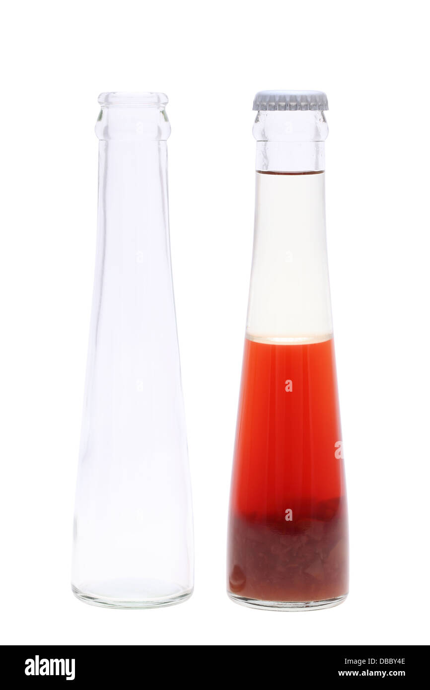French dressing bottles hi-res stock photography and images - Alamy