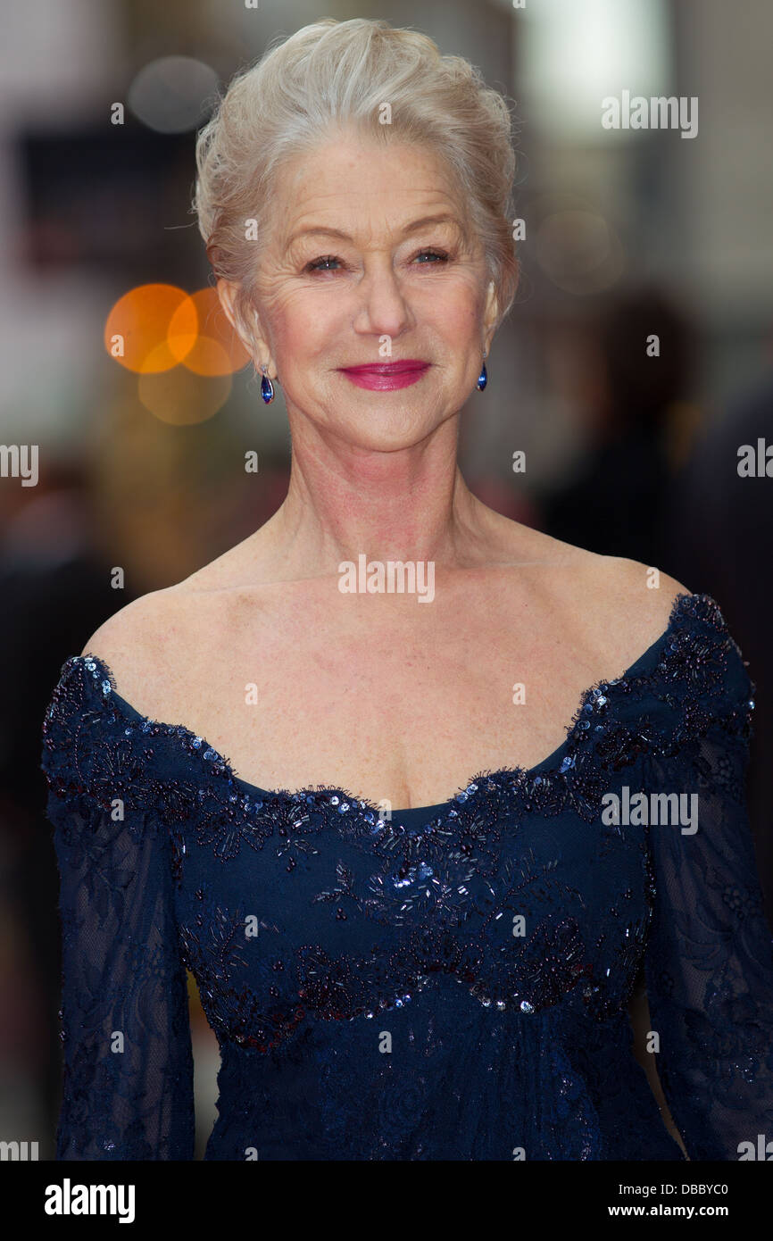 Dame Helen Mirren Attends Olivier Awards 2013 In London on the 28th ...