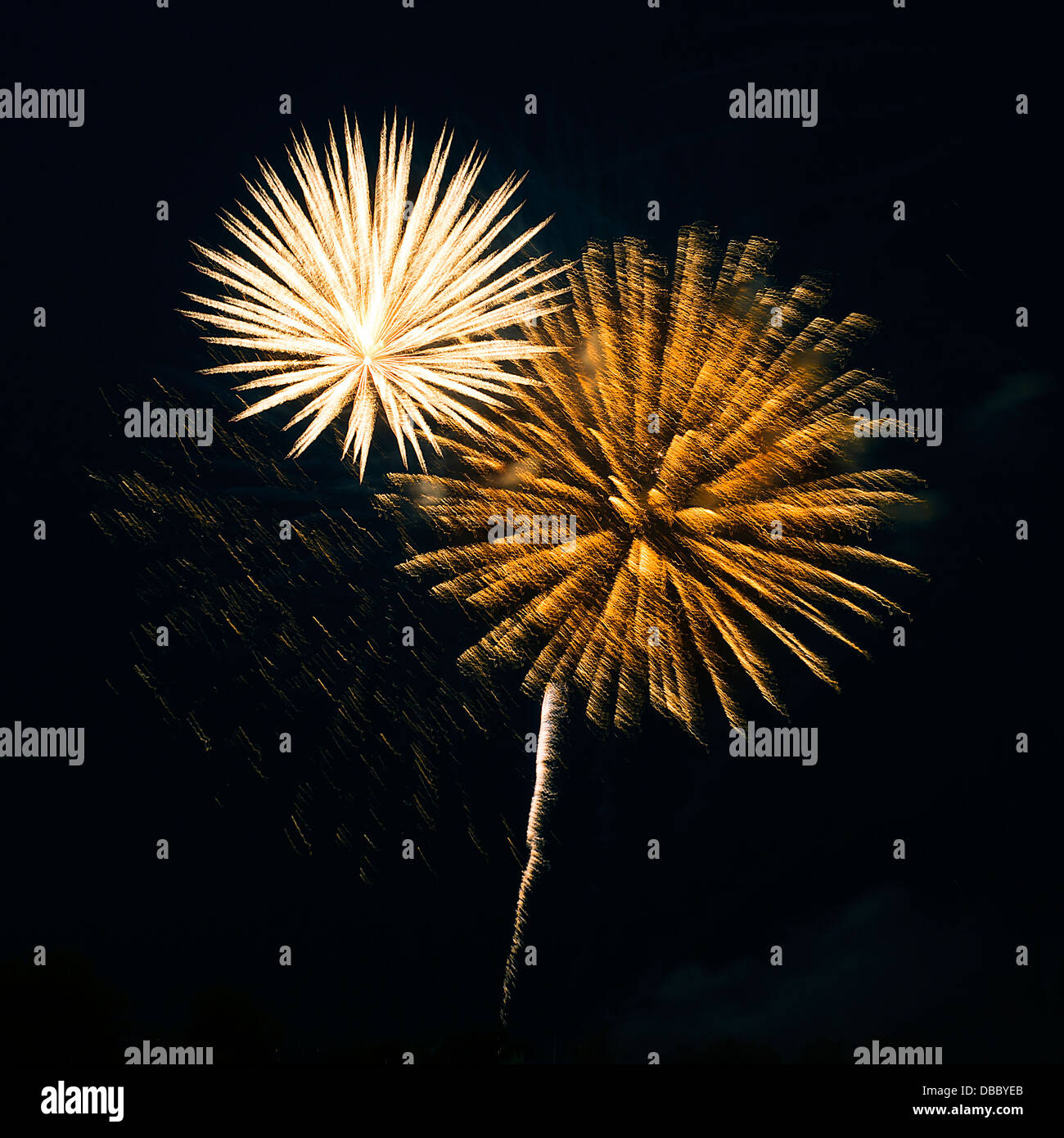 the colors of the fireworks Stock Photo - Alamy