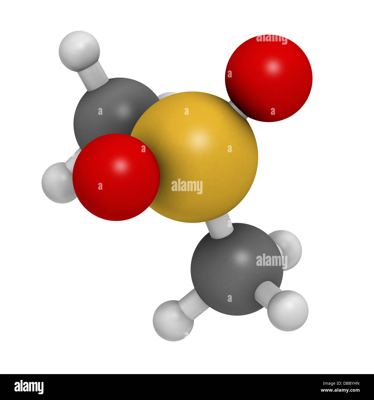 Methylsulfonylmethane (MSM) dietary supplement molecule, chemical ...