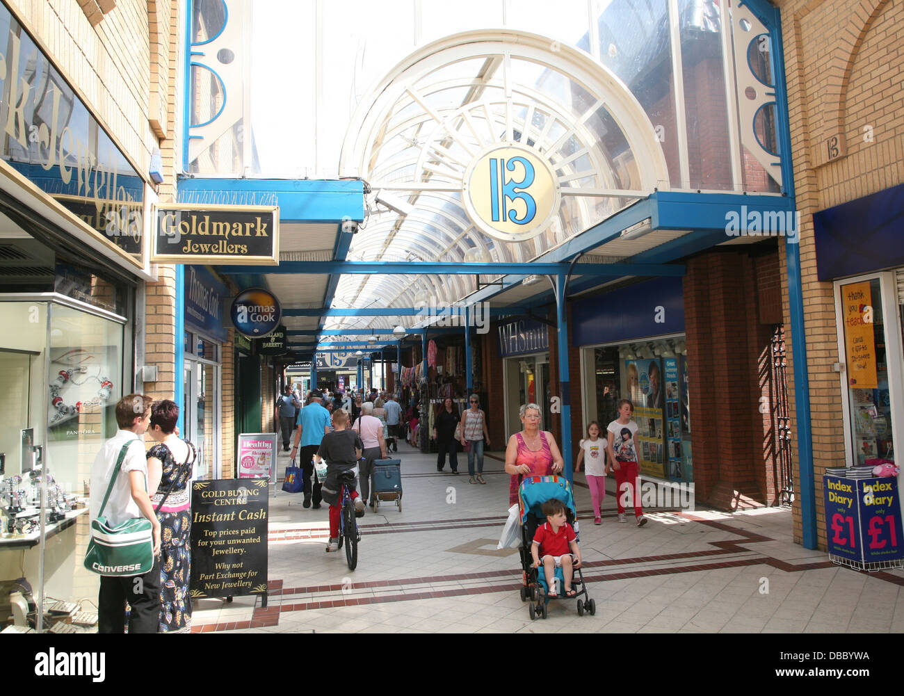 People Britten shopping Centre Lowestoft, Suffolk, England Stock Photo ...