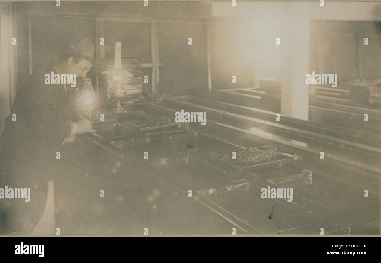 An interior view of a modern fish hatchery (HS85-10-28629 Stock Photo ...