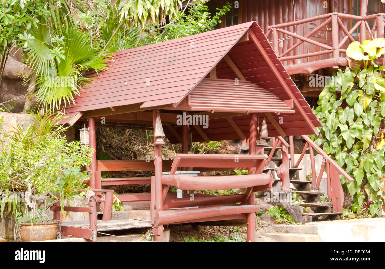 Small house used as a retreat for relaxation Stock Photo - Alamy