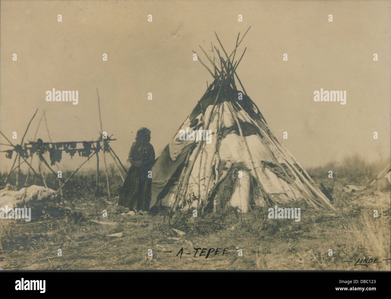A tepee (HS85-10-24810 Stock Photo - Alamy