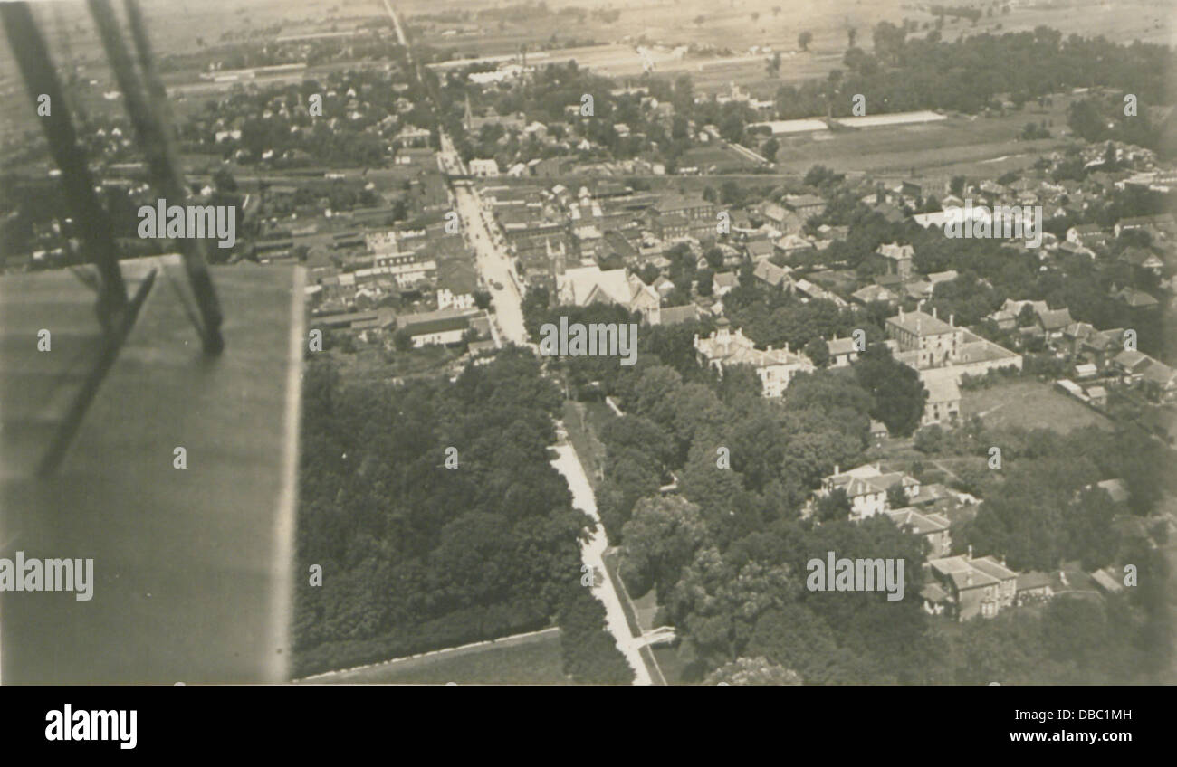 Aerial photograph of Brampton, Ontario, showcasing the city layout and ...