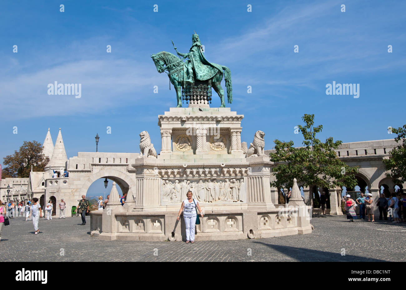 Stephen the 1st statue Stock Photo - Alamy
