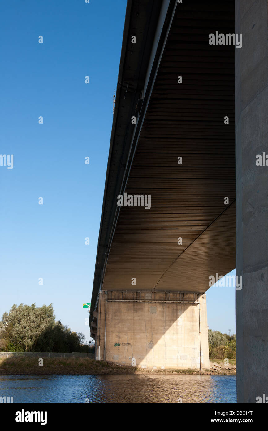 A19 Flyover, Teesside Stock Photo - Alamy