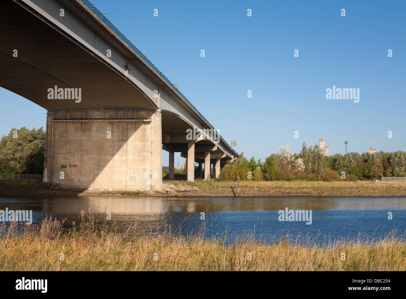A19 Flyover, Teesside Stock Photo - Alamy
