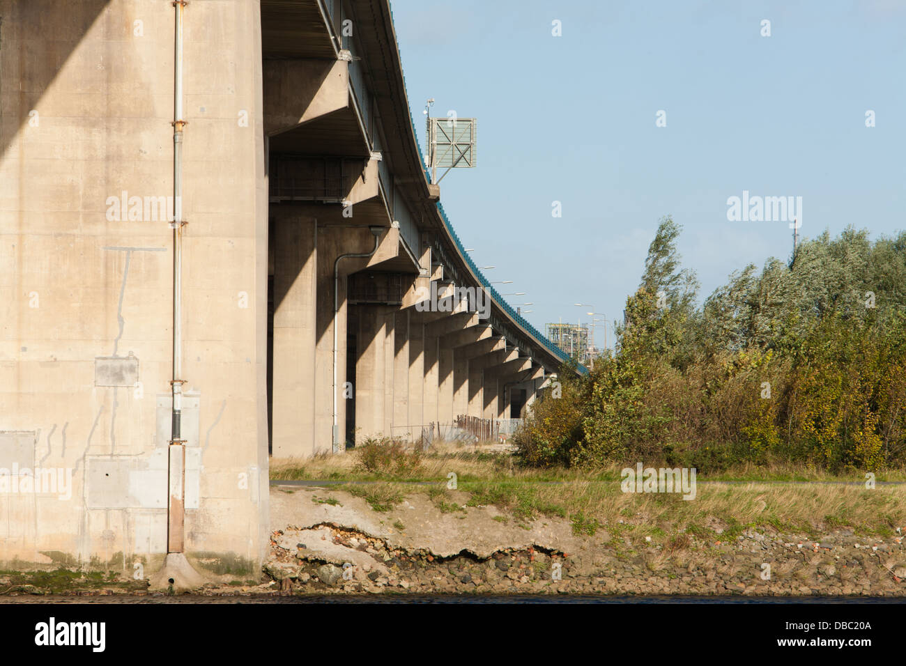 A19 Flyover, Teesside Stock Photo - Alamy