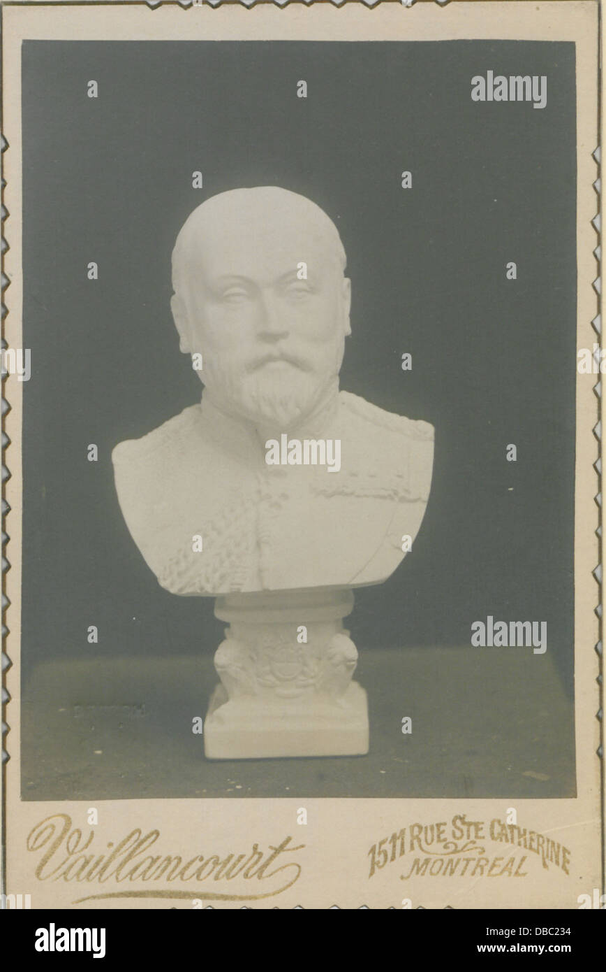 Bronze bust king edward vii hi-res stock photography and images - Alamy