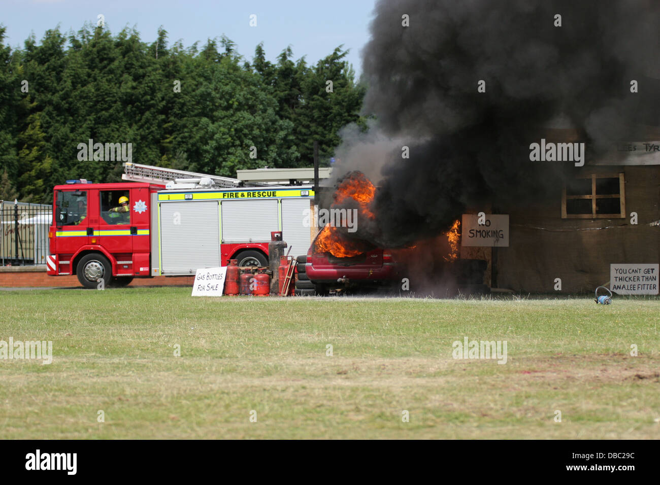 Fire engine display preston park hi-res stock photography and images ...