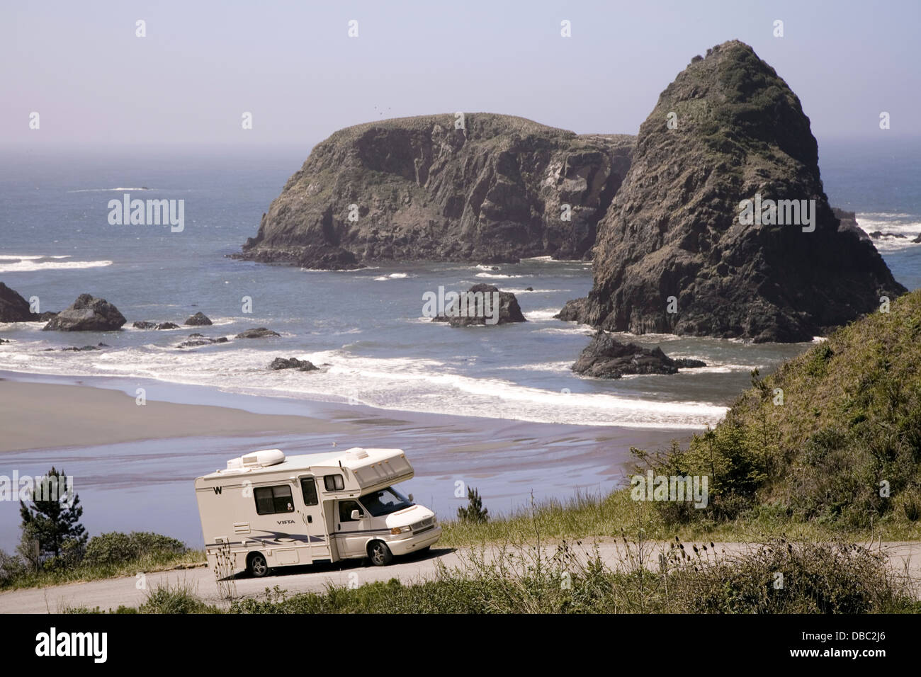 Whalehead Beach at Samuel H. Boardman State Park near Brookings, Oregon ...
