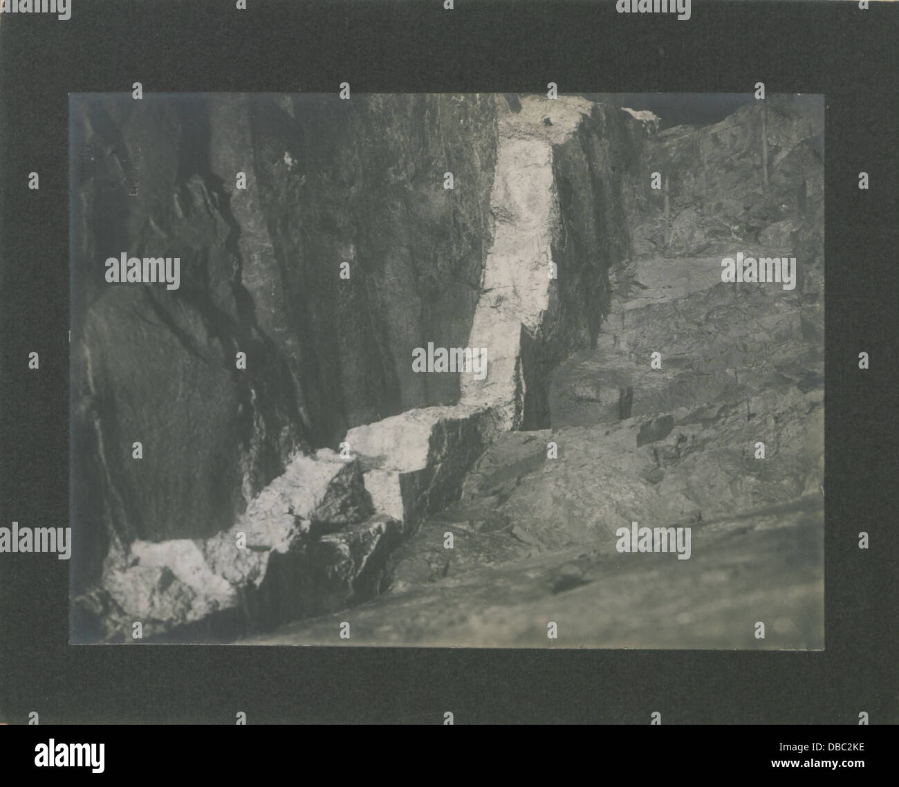 This image shows the Carson vein at the Crown Reserve mine, taken at ...