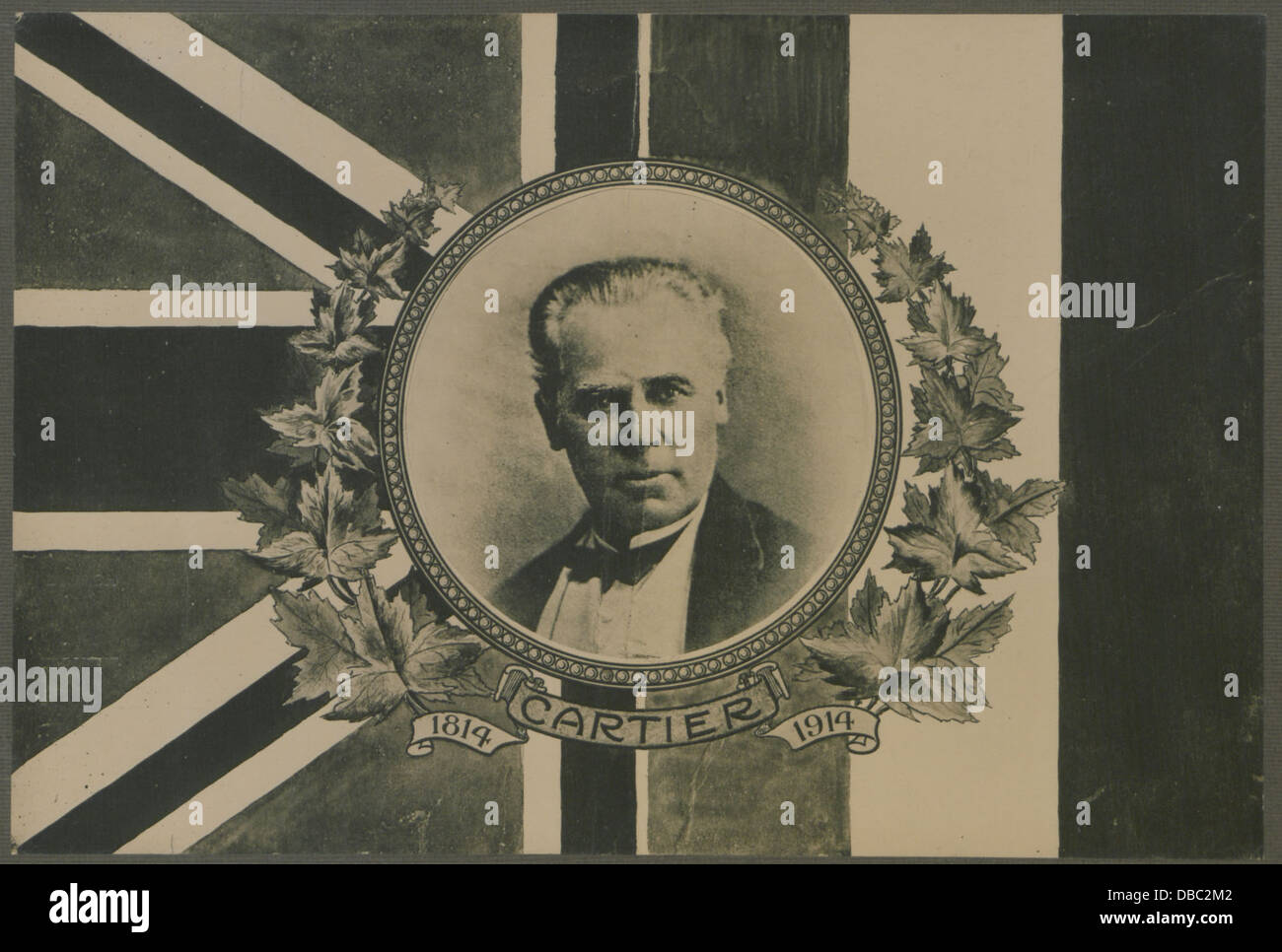 This image shows a flag dedicated to the memory of explorer Jacques ...