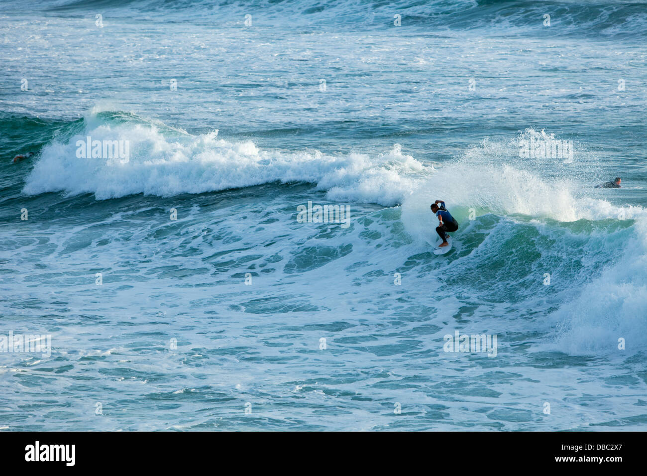 Riding a wave hi-res stock photography and images - Alamy