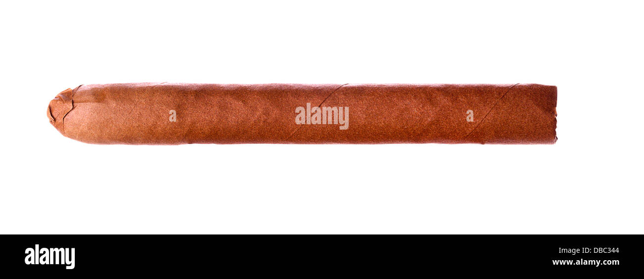 cigar isolated on white background Stock Photo - Alamy