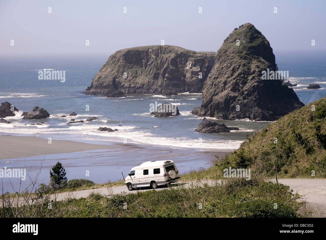 Whalehead Beach at Samuel H. Boardman State Park near Brookings, Oregon ...