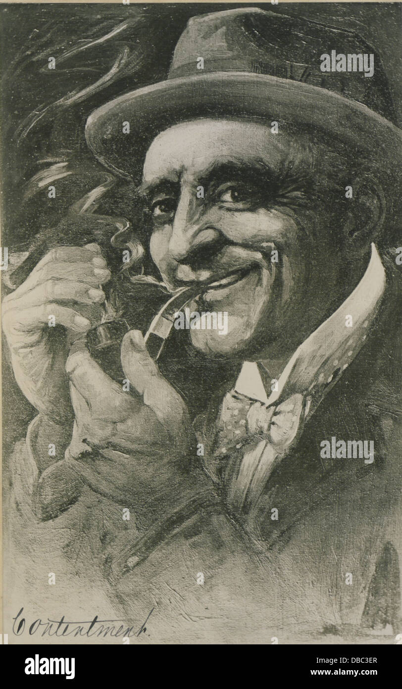 Historical man smoking a pipe hi-res stock photography and images - Alamy