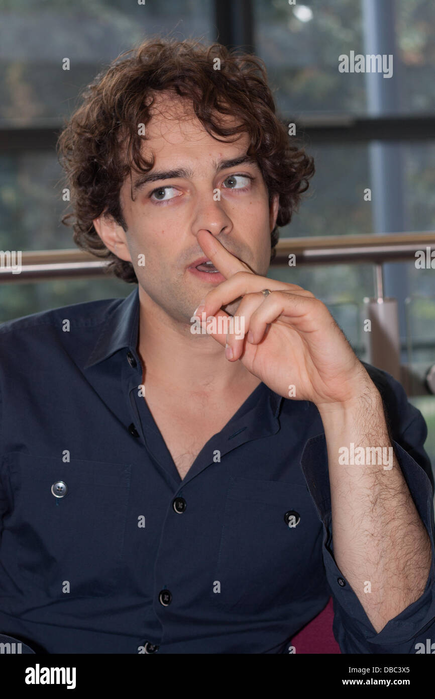 Lee Mead thinking Stock Photo - Alamy