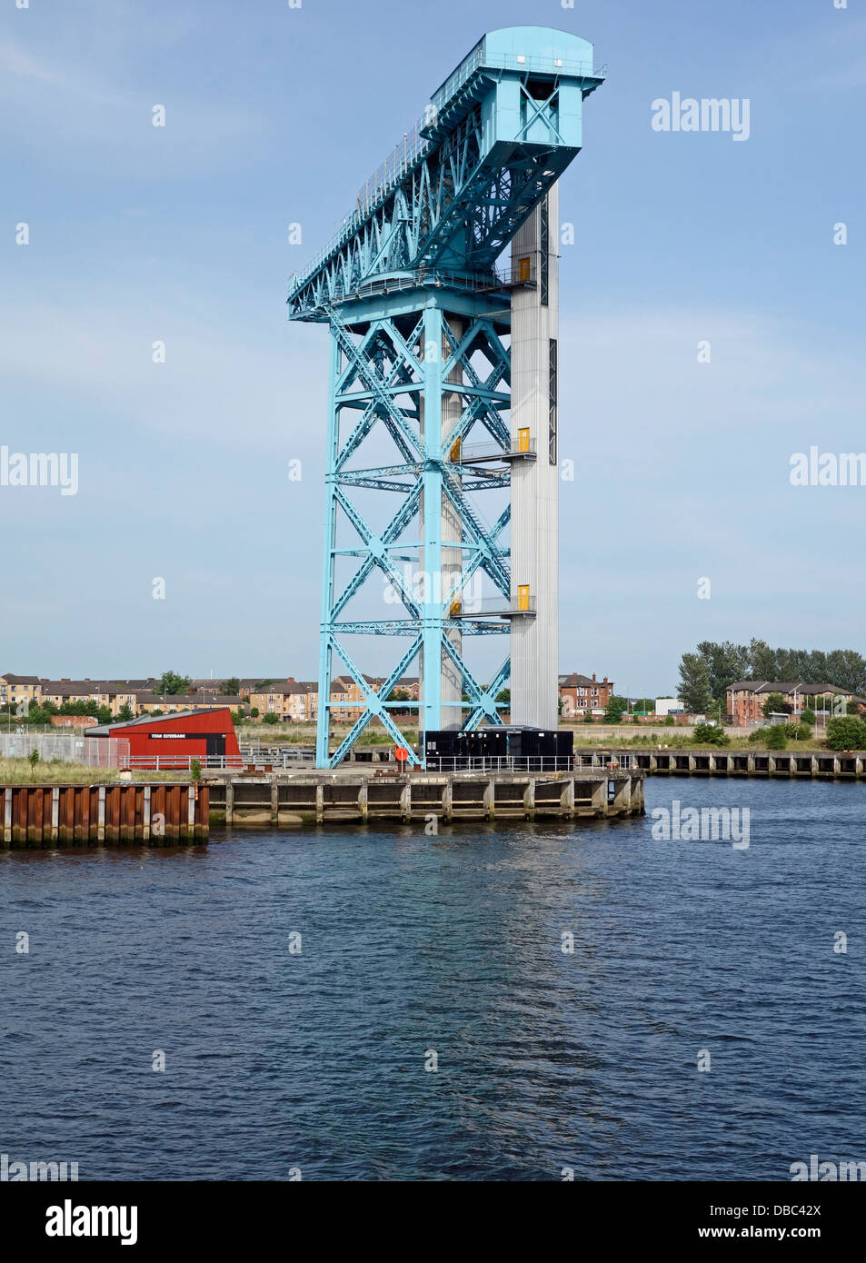 The Titan Crane in Clydebank Scotland on the site of the old John Brown ...