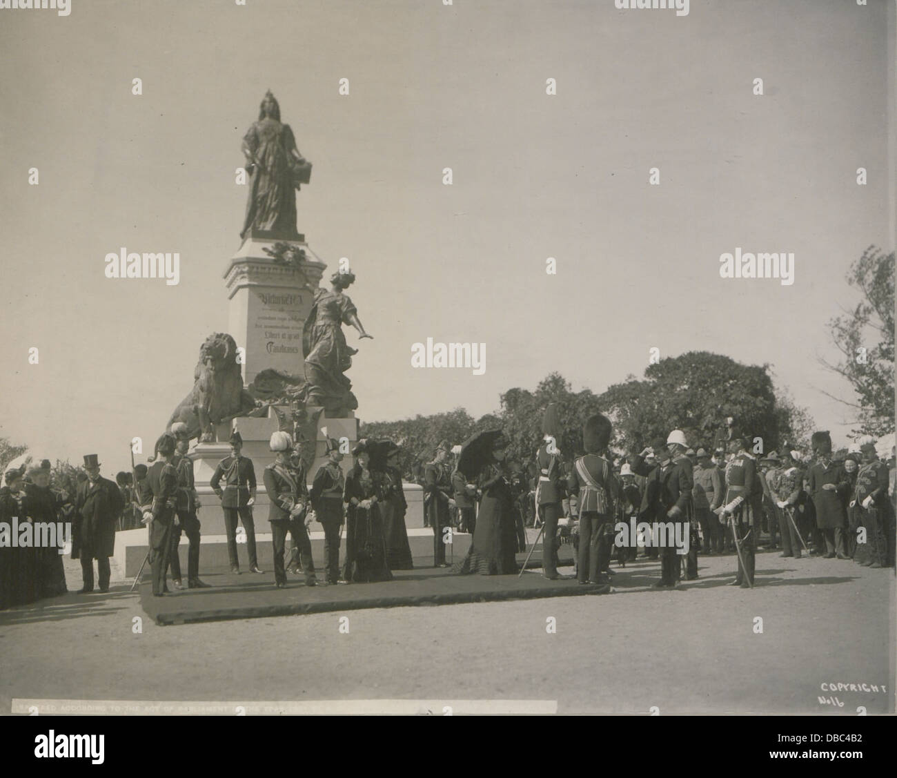 A photograph of the presentation of medals by a Duke on September 21 ...