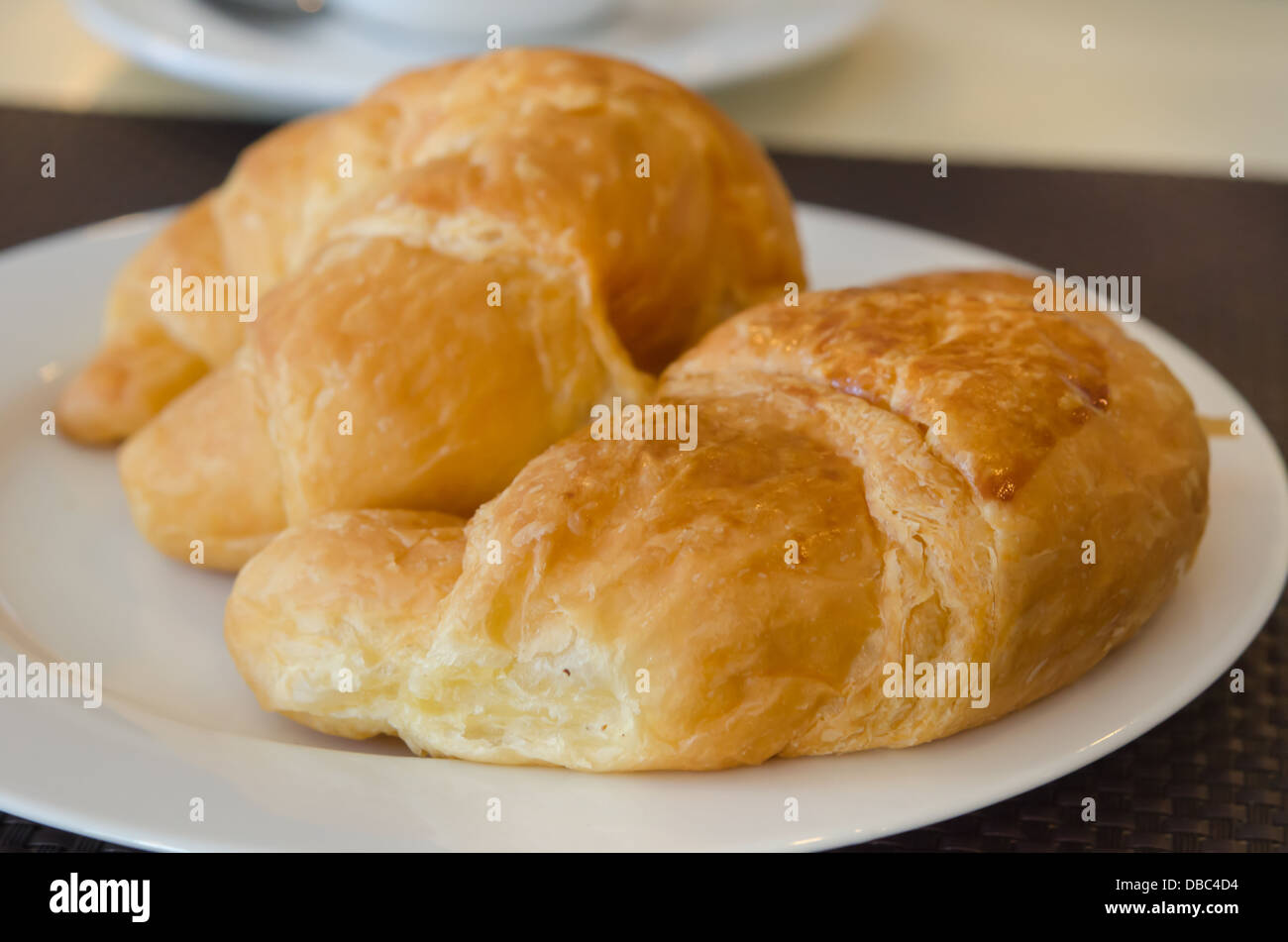 Delicious croissant bread hi-res stock photography and images - Alamy