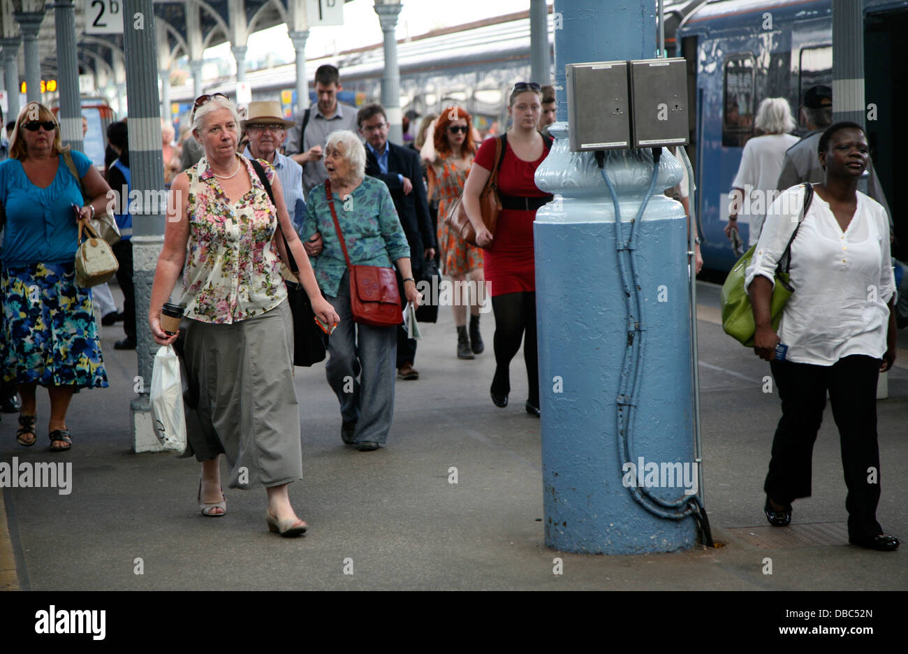 British rail people hi-res stock photography and images - Alamy