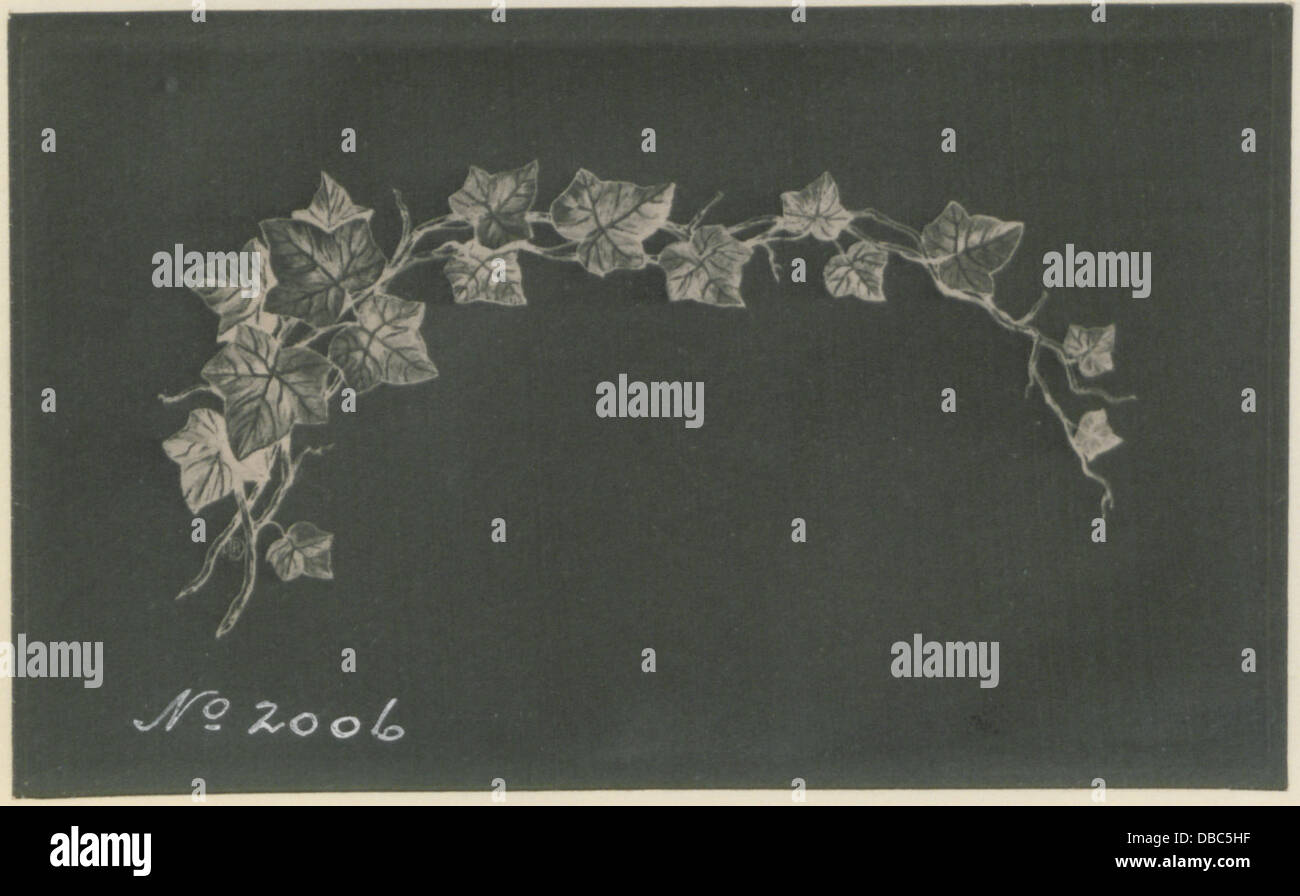 A design for a funeral card, showcasing the artistic elements typical ...