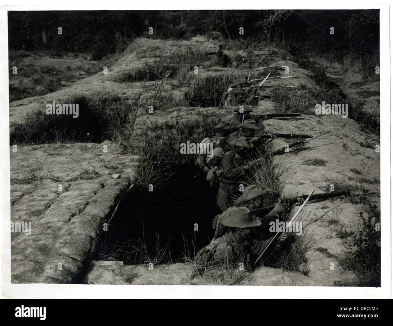 Reserve trenches hi-res stock photography and images - Alamy