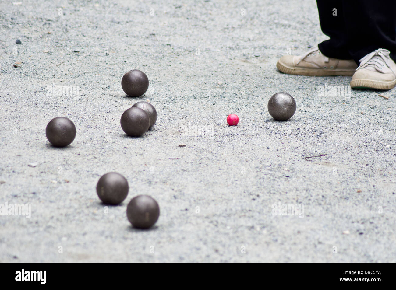 Petanque sport hi-res stock photography and images - Alamy