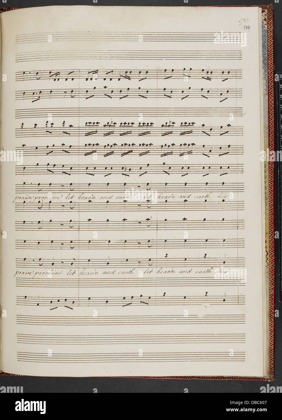 Manuscript music handel hi-res stock photography and images - Alamy